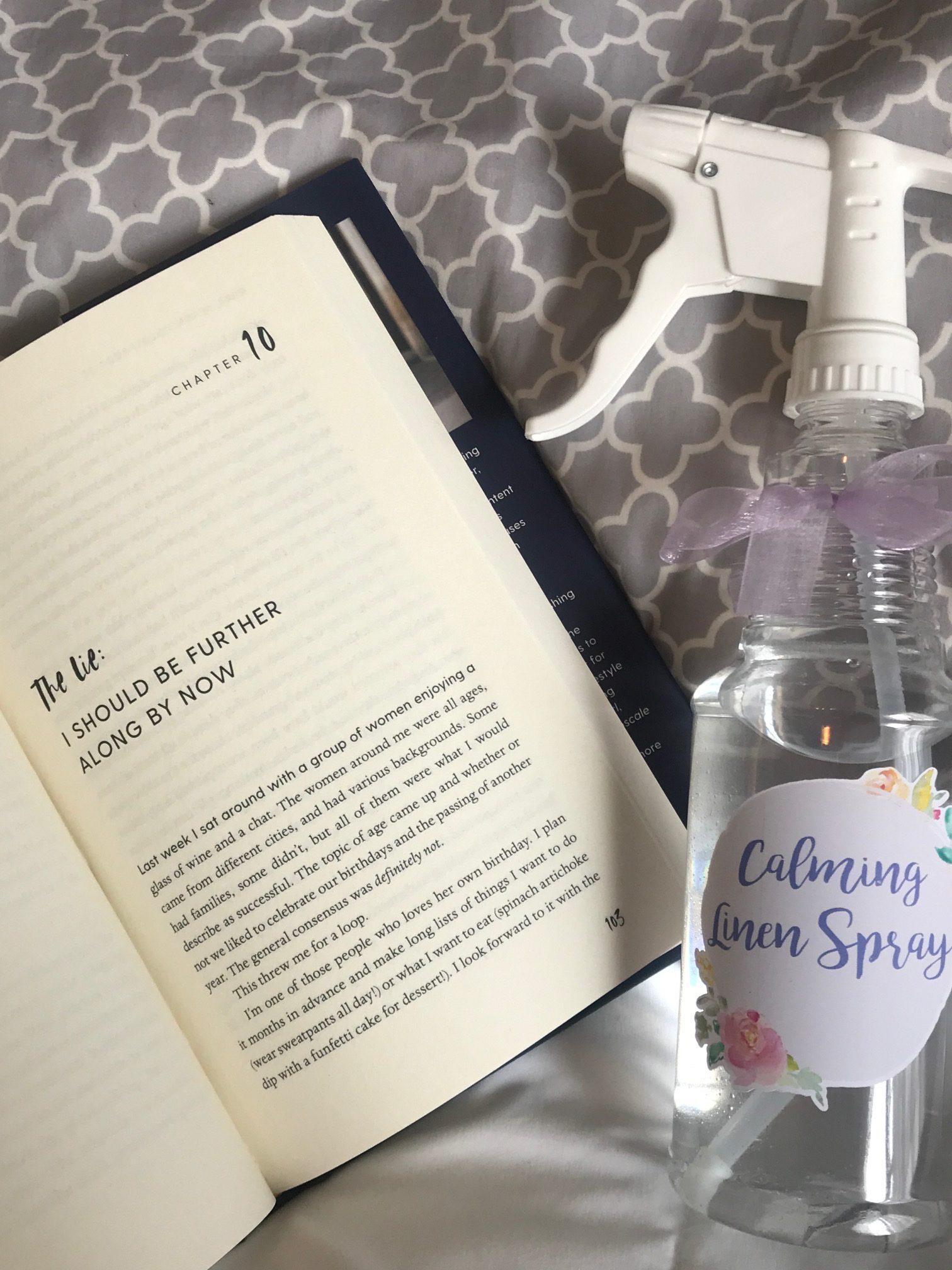 Natural Calming Linen Spray DIY - The Ruffled Daisy
