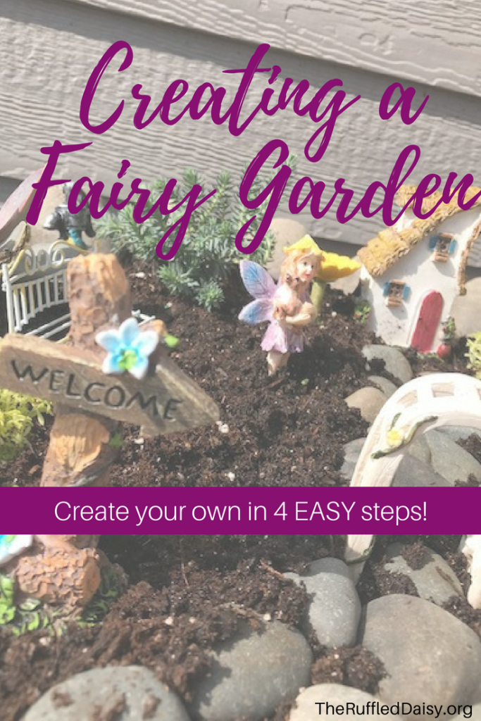 Four Steps To Creating A Fairy Garden In 15 Minutes