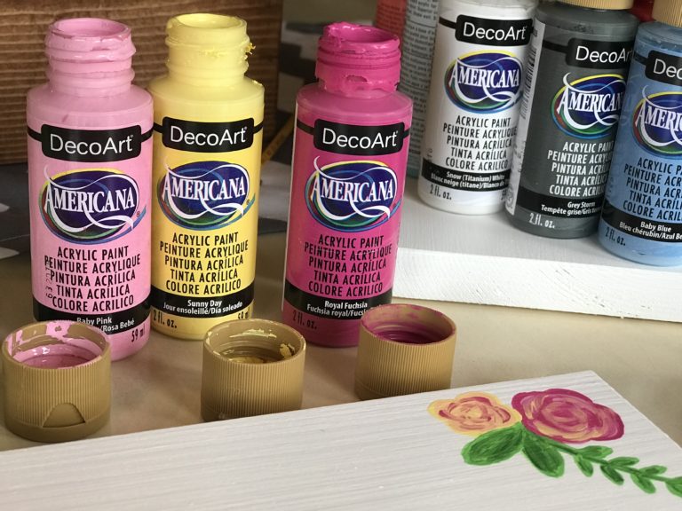 Learn How To Hand Paint Flowers The Easy Way