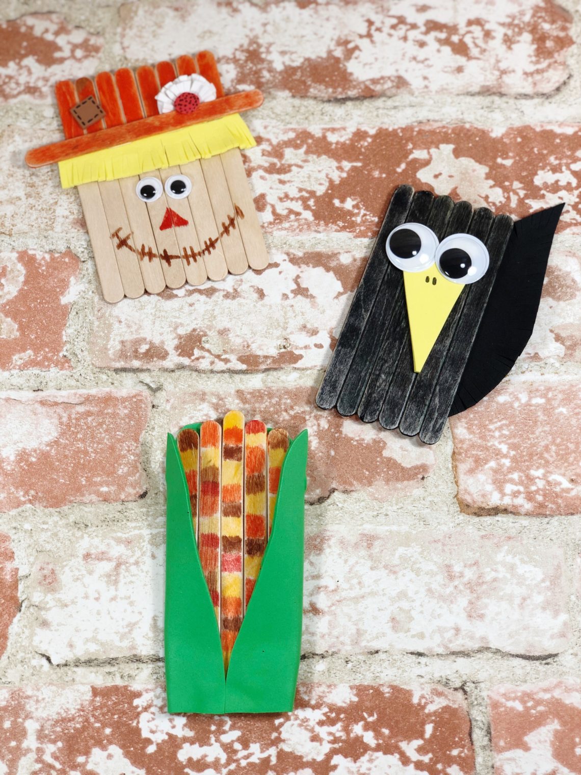 Fall Craft Stick Trio