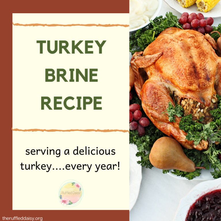 Thanksgiving Turkey Brine Recipe