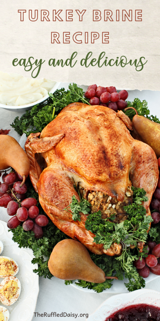 Thanksgiving Turkey Brine Recipe