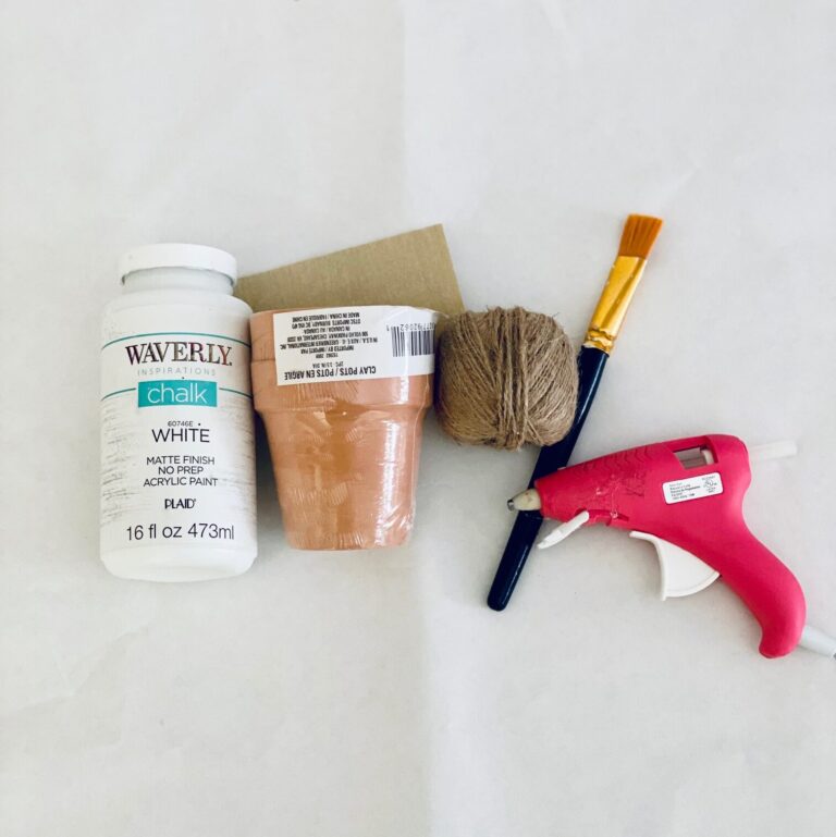 Terra Cotta Farmhouse Pots - Dollar Tree DIY