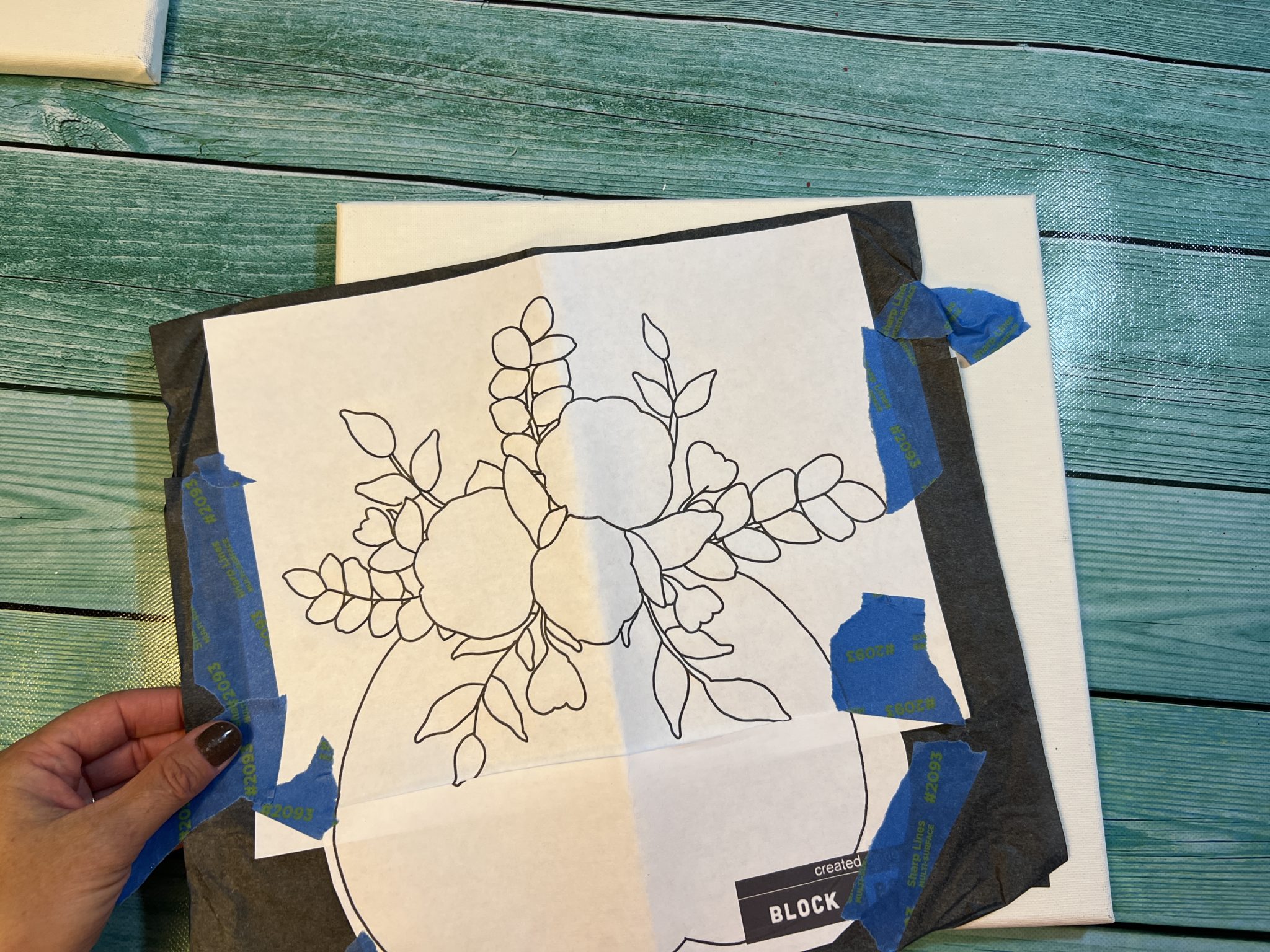 Using Graphite Paper When Painting