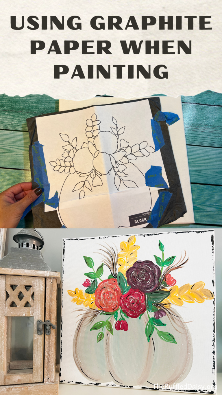 Using Graphite Paper When Painting