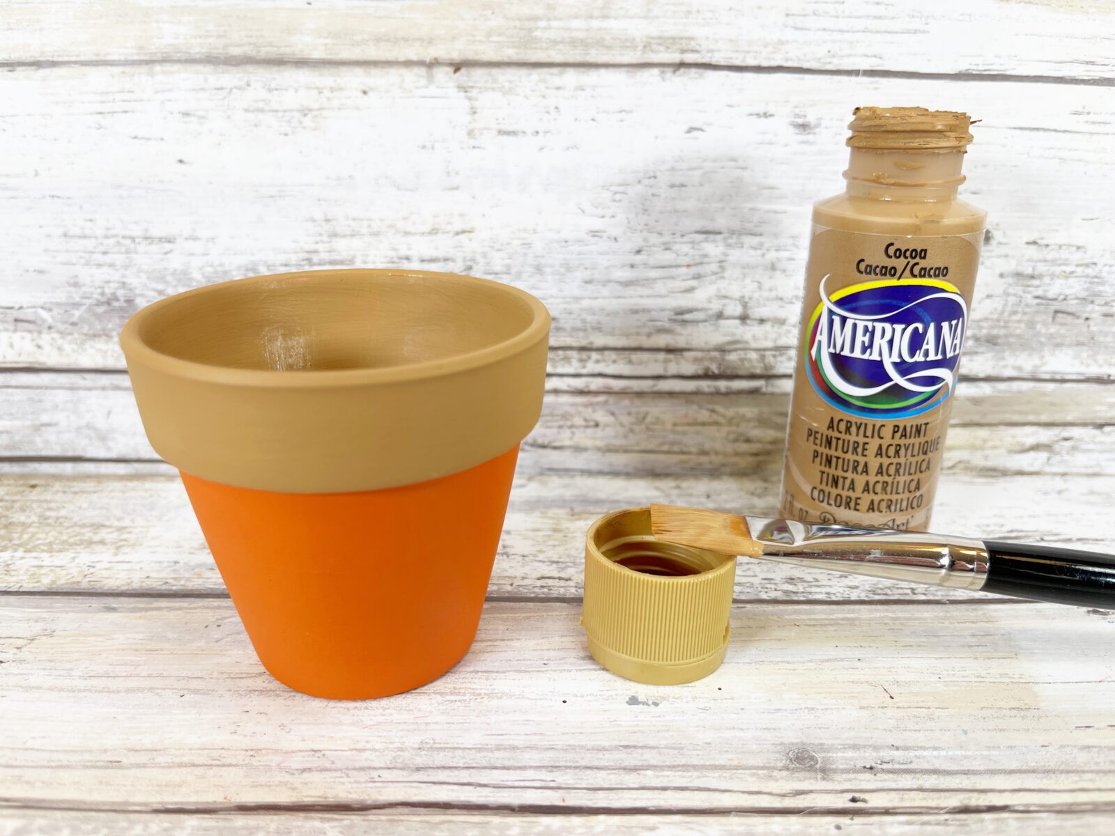 Clay Pot Pumpkin Pie Craft