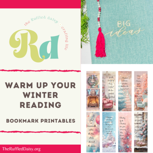 Warm Up Your Winter Reading: Free Printable DIY Bookmark